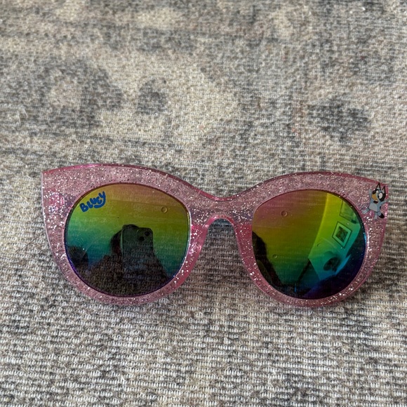Bluey | Accessories | Kids Glitter Bluey Sunglasses Pink | Poshmark